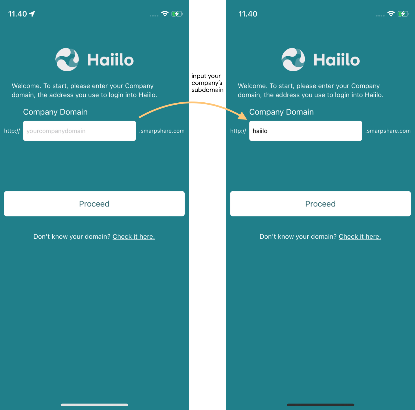 Logging in to your account on mobile – Haiilo Advocacy Knowledge Base